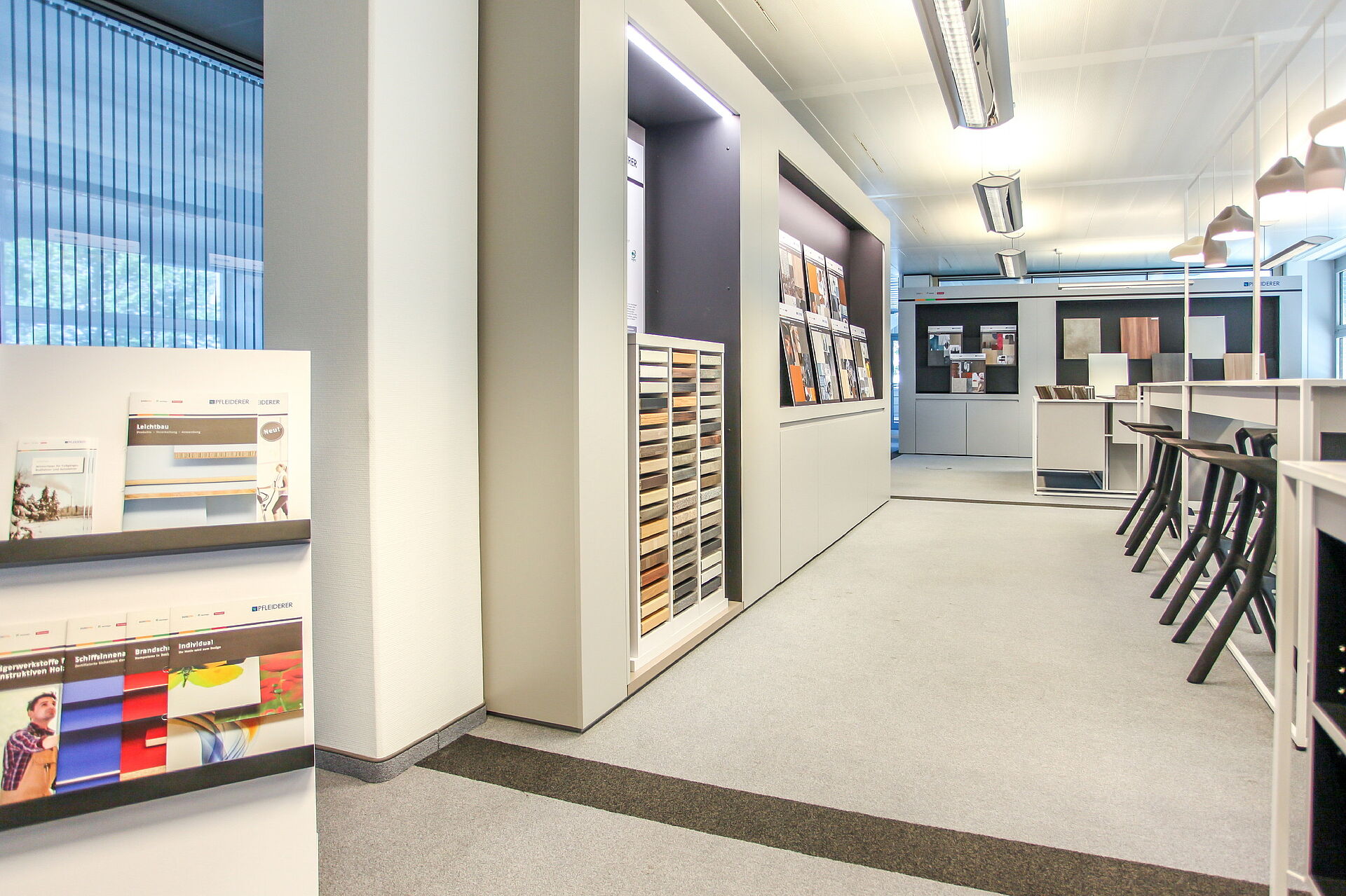 Showroom Pfleiderer, Neumarkt, Germany | Pfleiderer References