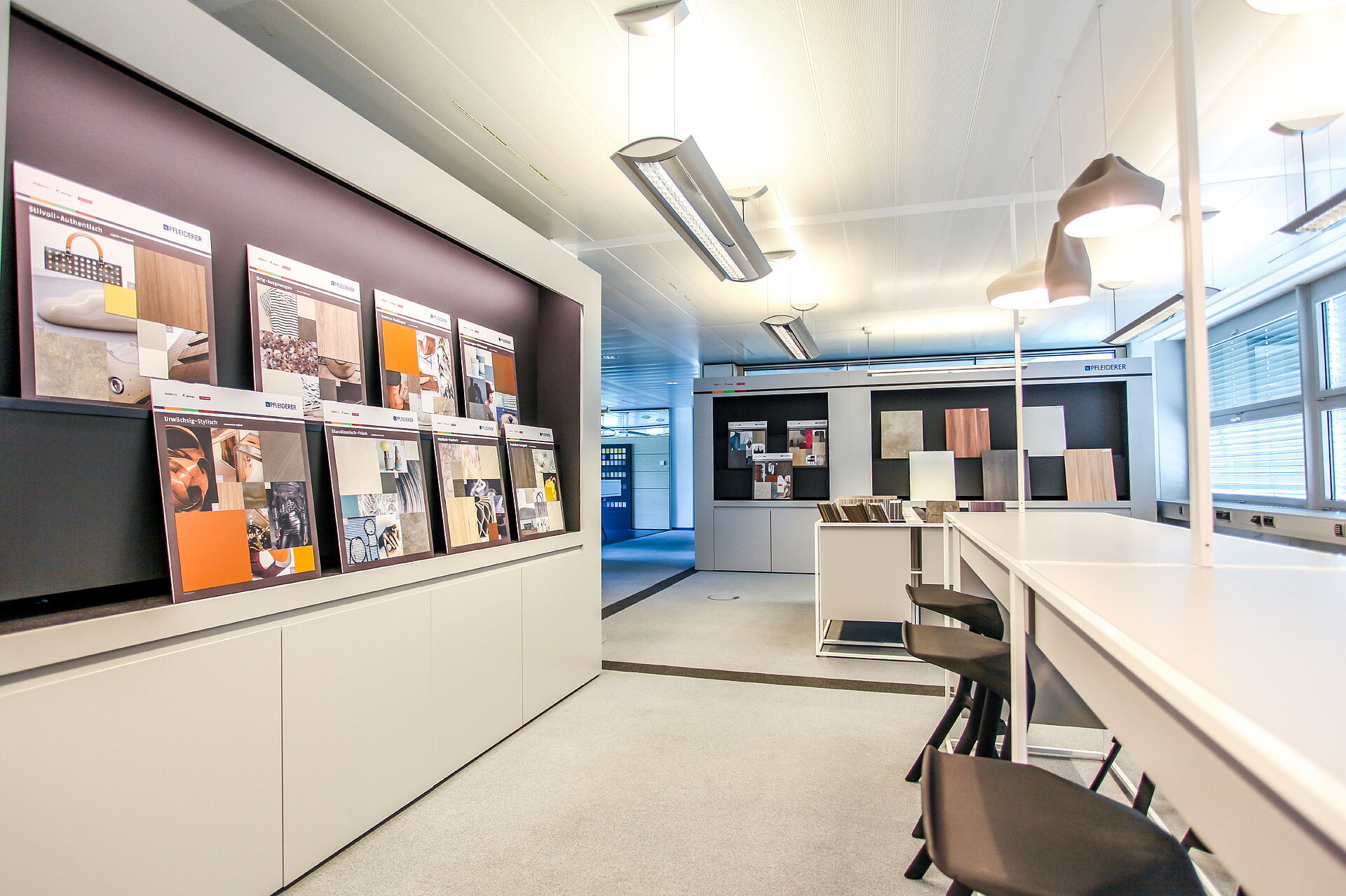 Showroom Pfleiderer, Neumarkt, Germany | Pfleiderer References