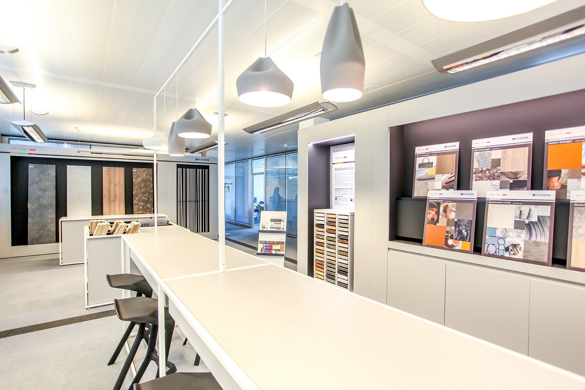 Showroom Pfleiderer, Neumarkt, Deutschland | Pfleiderer Referenz