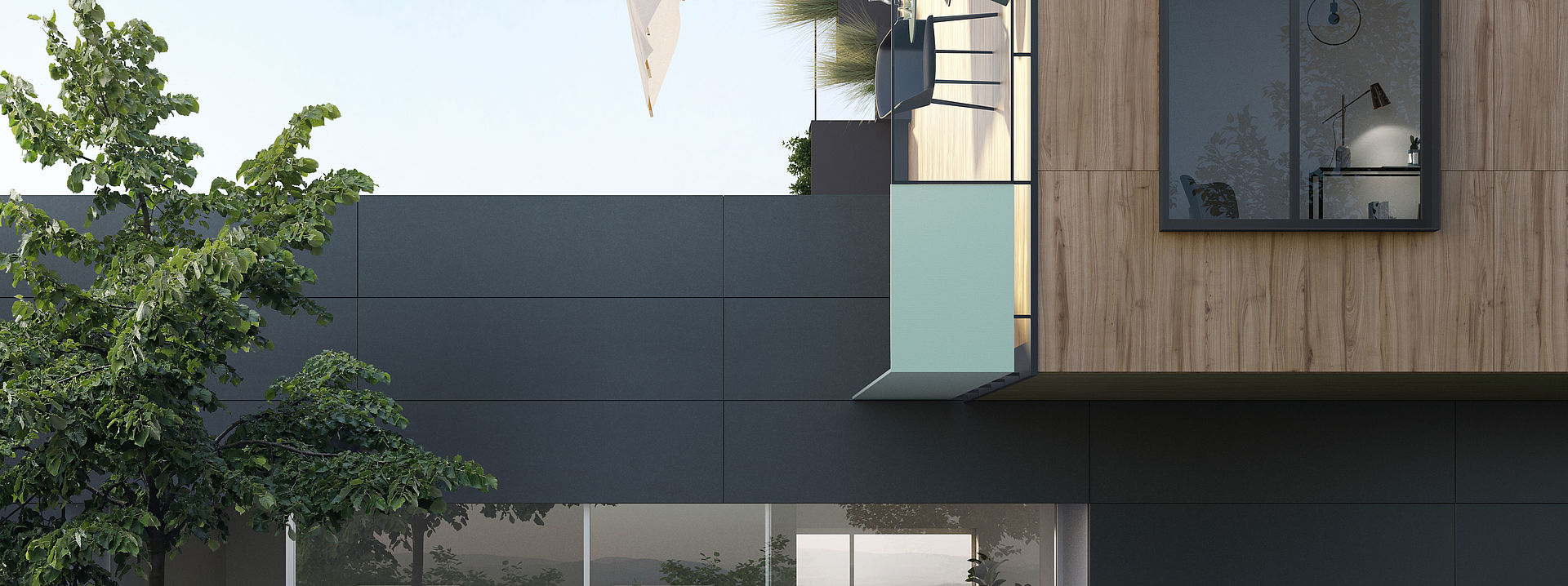 Fassadenplatten für den Außenbereich | Pfleiderer