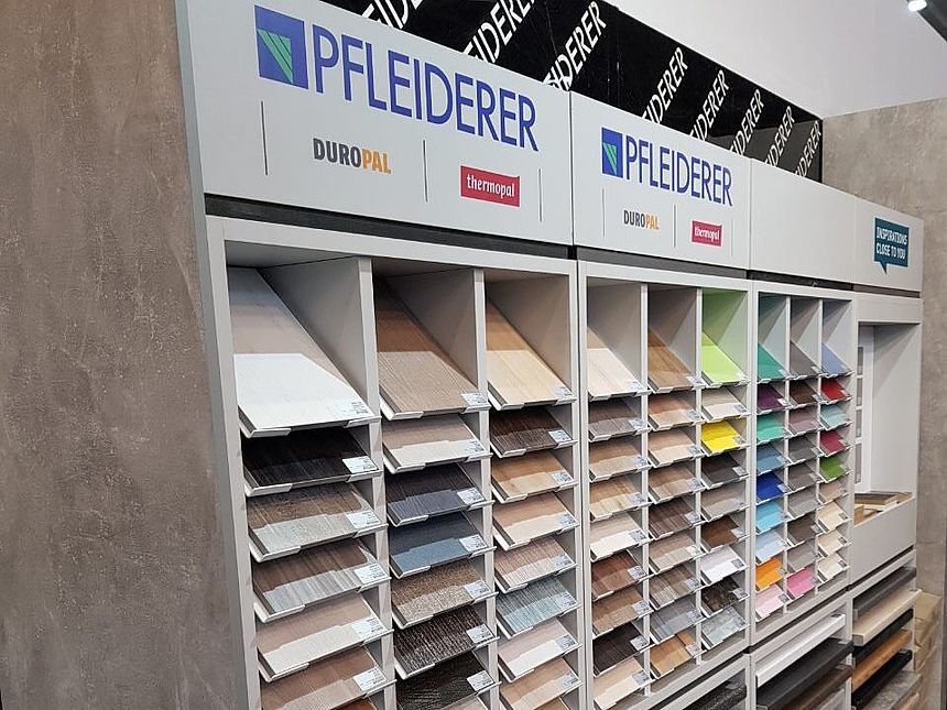 Pfleiderer’s products at trade fairs MTKT in Kiev
